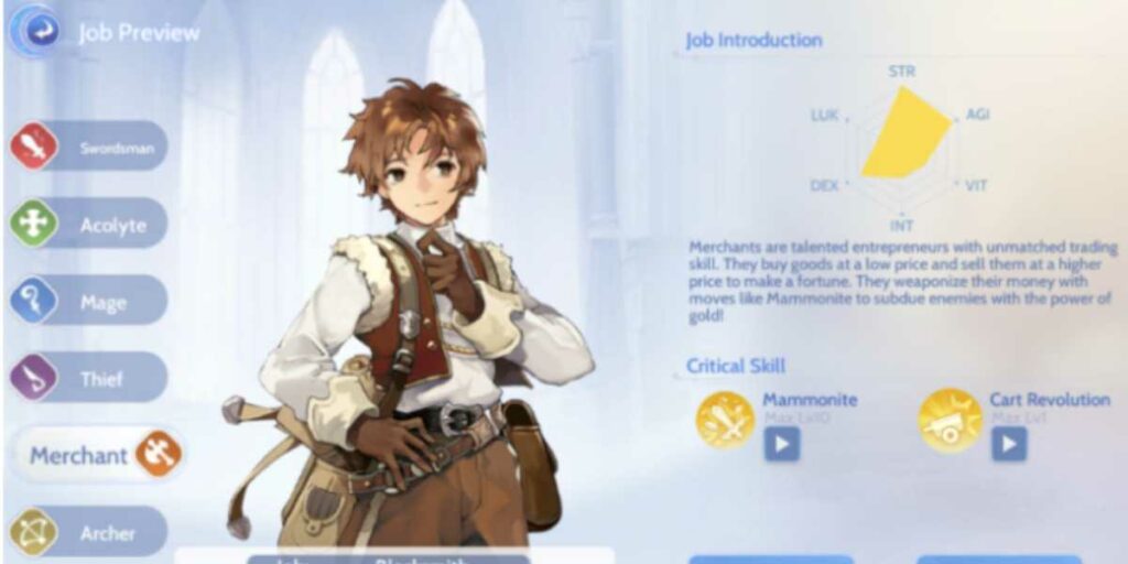 Intip Build Merchant Ragnarok Origin Terbaik