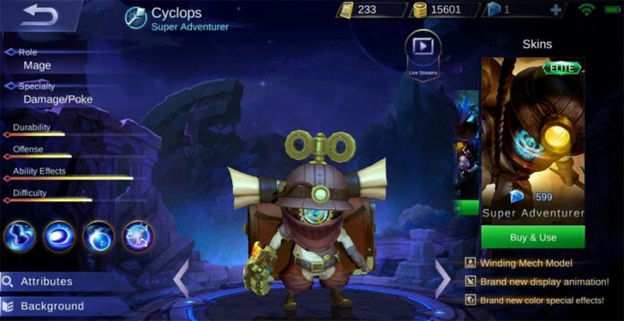 Inilah Build dan Combo Cyclops ML yang Wajib Dicoba!