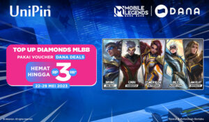 Beli Voucher Dana Deals Top Up Diamonds MLBB & Mainkan Lucky Draw untuk Dapat Exclusive Skin ...