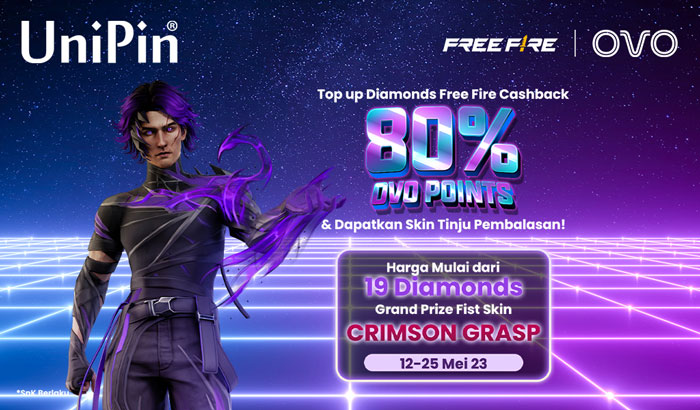 Top Up Diamonds Free Fire Pakai OVO Cashback 80% OVO Points & Dapatkan ...