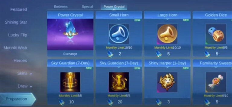 Power Crystal MLBB: Pengertian, Fungsi, hingga Cara Dapatnya