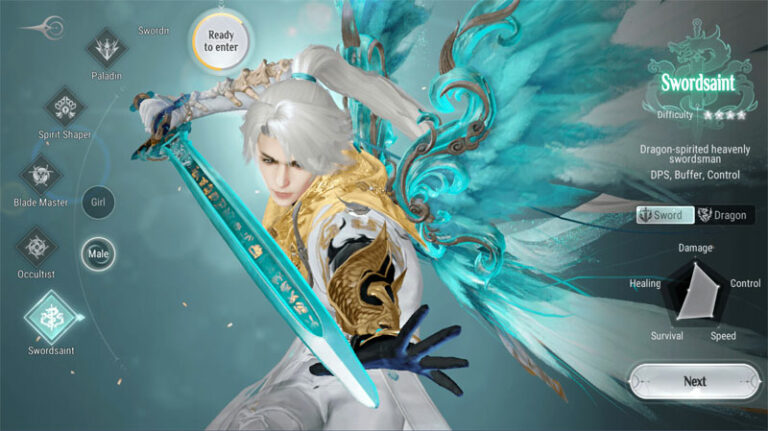 Kenalan dengan Sword Saint Class Revelation Mobile