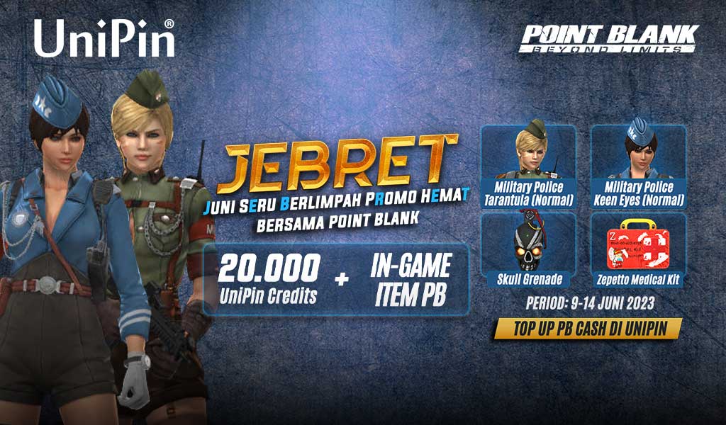 Jebret – Juni Seru Berlimpah Promo Hemat Bersama Point Blank dan UniPin ...