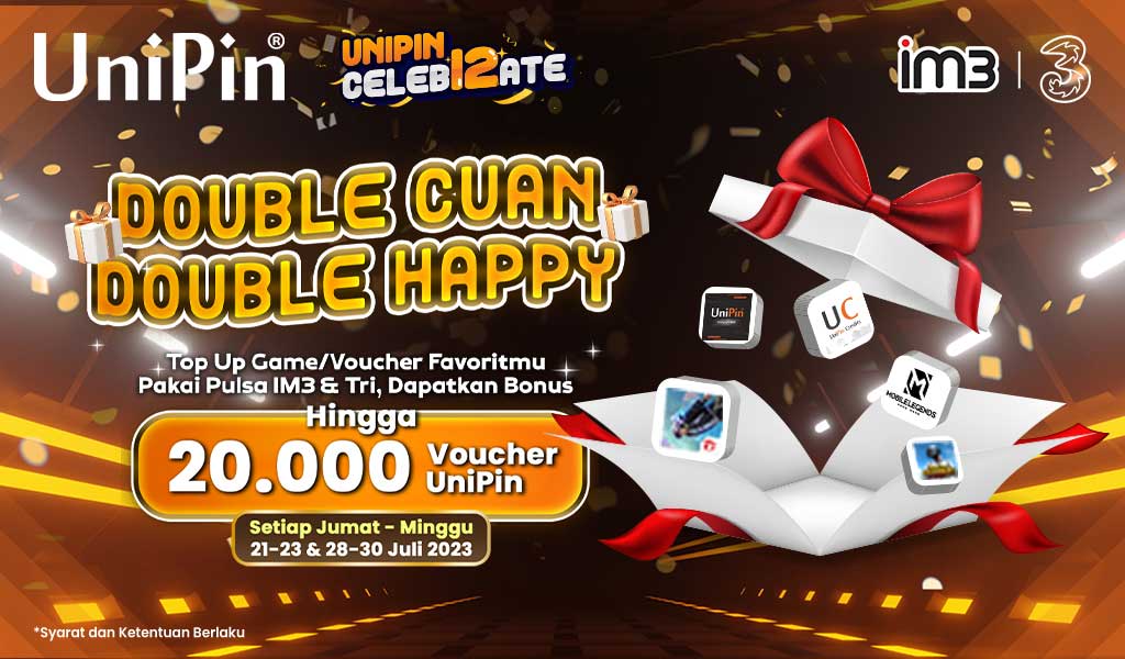 DOUBLE CUAN - Dapatkan Bonus Berlipat dengan Top Up Pakai Pulsa IM3 ...
