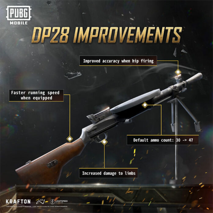 Senjata DP-28 PUBG: Statistik, Kelebihan, hingga Lokasi