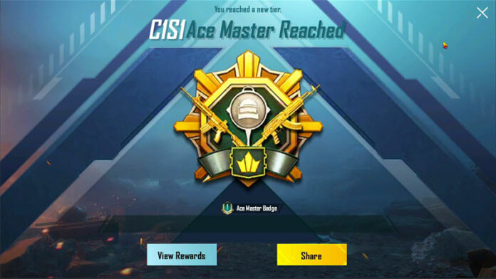 Urutan Rank Ace PUBG