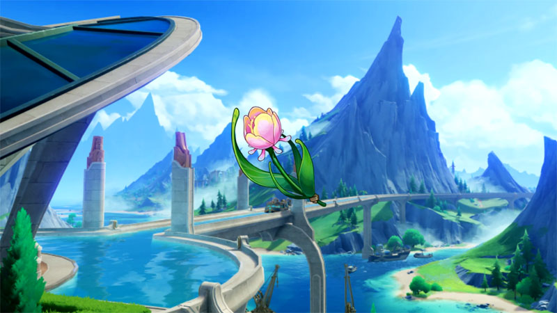Daftar Rute Lokasi Farming Rainbow Rose Genshin Impact