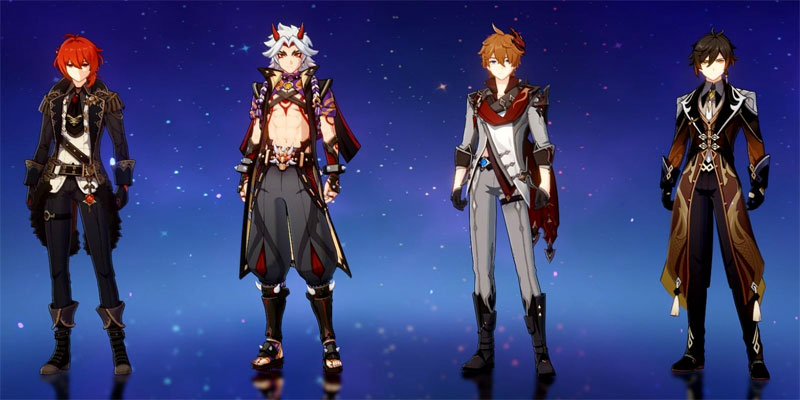 List Semua Karakter Genshin Impact Cowok, Pemula Wajib Tahu!