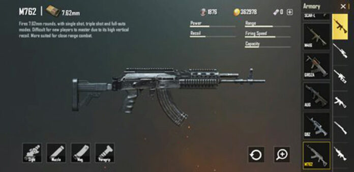 Kelebihan dan Kekurangan dari Senjara M762 PUBG