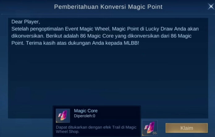 Apa itu Magic Core Mobile Legends dan Cara Mendapatkannya