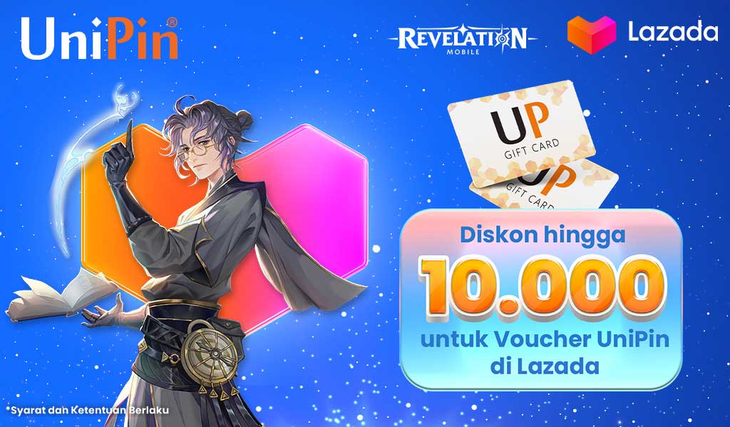 Promo Diskon hingga 10rb Voucher UniPin dan Voucher Games di 8.8 Lazada ...
