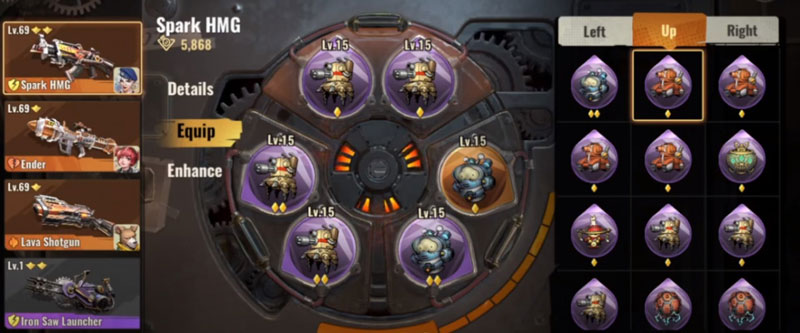 Metal Slug Awakening Guide: 8 Jenis Core dan Tipe Senjata