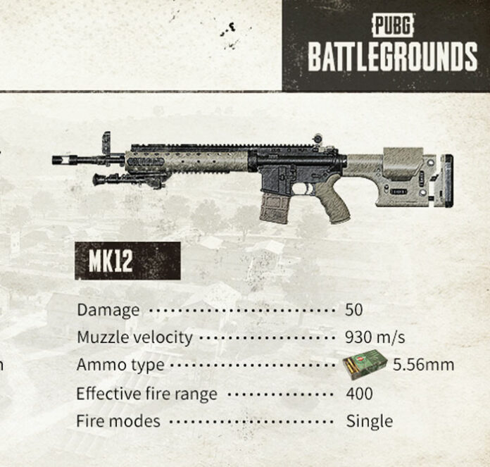 Senjata MK12 PUBG: Spesifikasi, Damage hingga Stat - UniPin
