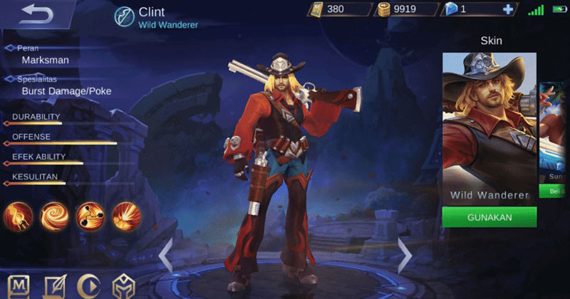 Build Clint Mobile Legends Guide