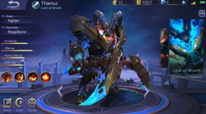 Guide Build Thamuz Paling OP Mobile Legends