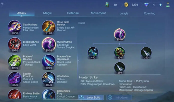Hunter Strike Mobile Legends: Stat, Harga, Hero Rekomen