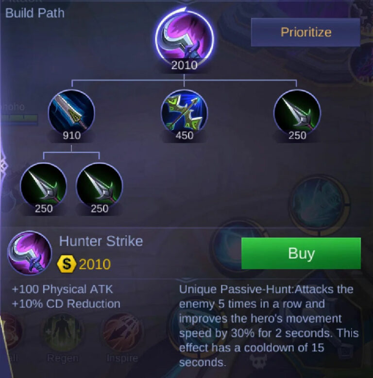 Hunter Strike Mobile Legends: Stat, Harga, Hero Rekomen