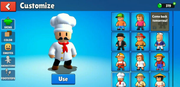 Nama Karakter Stumble Guys dan Cara Memilikinya