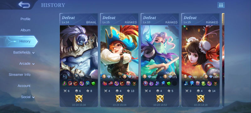 Penyebab dan Cara Menghindari Lose Streak ML