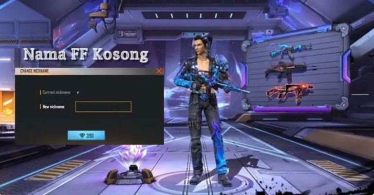 Mudah! Cara Buat Nama FF Spasi Kosong