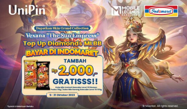 Top Up Diamond MLBB di Indomaret, Tukar Kobe Mie & Boncabe Rp2,000 ...