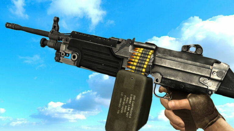 Attachment dan Cara Menembak Senjata M249 PUBG yang Akurat