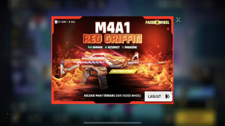 Cara Mendapatkan Skin M4A1 Griffin FF dengan Cepat