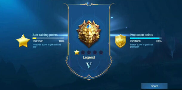 Ada Berapa Jumlah Rank Legend ML? Ini Urutan dan Penjelasan