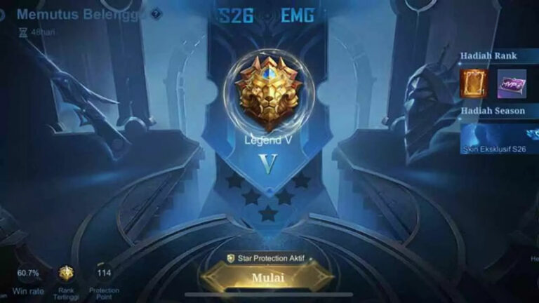 Ada Berapa Jumlah Rank Legend ML? Ini Urutan dan Penjelasan