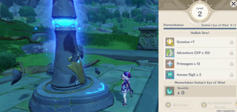 4 Lokasi Anemoculus Genshin Impact