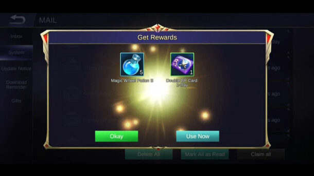 Cara Mendapatkan Magic Wheel Potion Mobile Legends