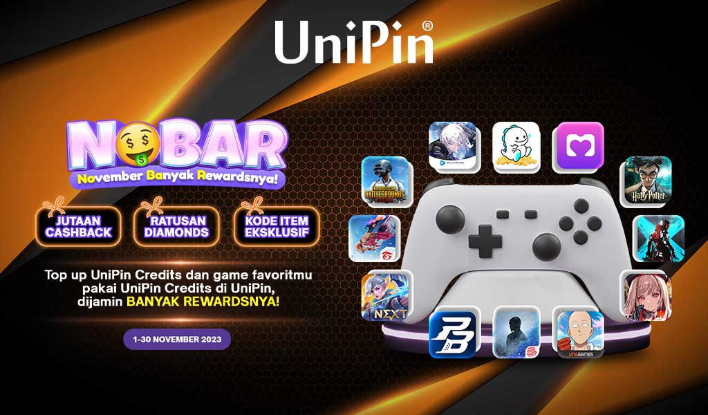 NOBAR di UniPin - November Banyak Rewardsnya! - UniPin