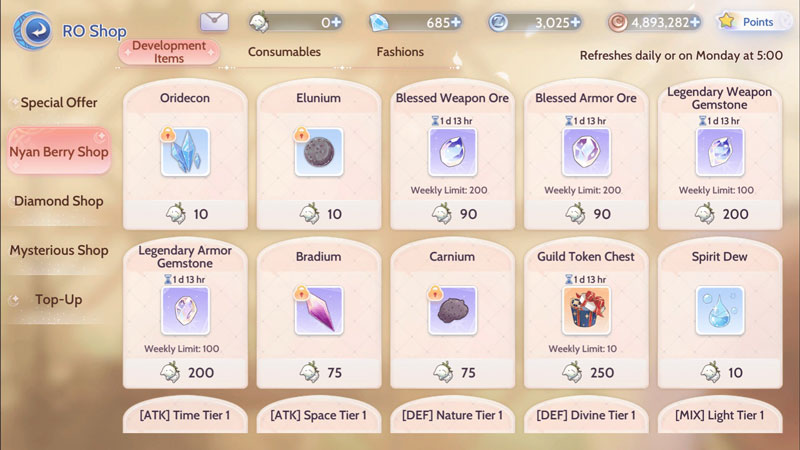 Ragnarok Origin Archer Equipment Guide untuk Pemula