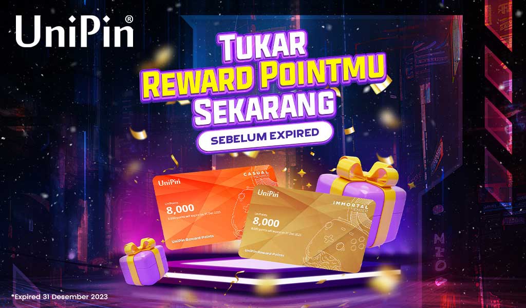 Tukar Reward Pointmu Sekarang Sebelum Hangus! - UniPin