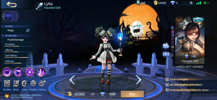 Rekomendasi Emblem Lylia Mobile Legend Paling Sakit