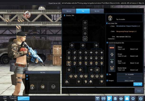 Perbandingan Title Assault Point Blank 2023: SC 2010 vs. HK 417