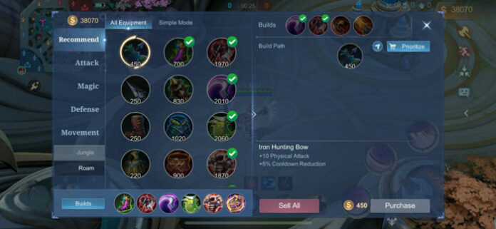 Build Ruby Mobile Legends, Susah Mati, Lifesteal Deres!