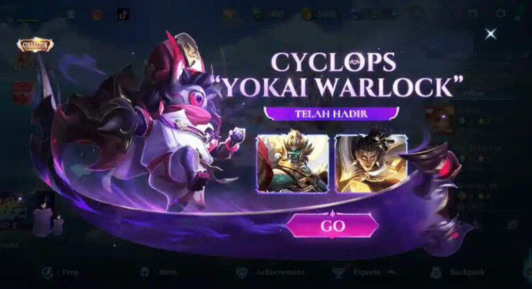 Melihat Kehebatan Skin Yokai Warlock Cyclops Mobile Legends