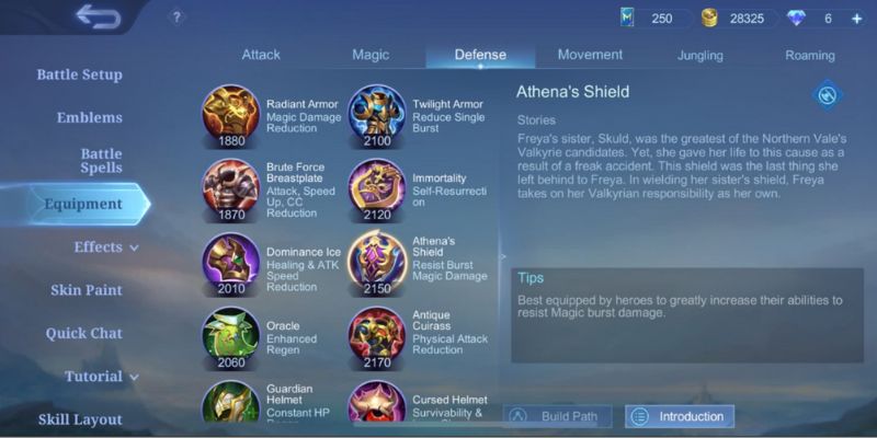 Athena Shield : Item Anti Magical Damage, Roamer Wajib Tahu!