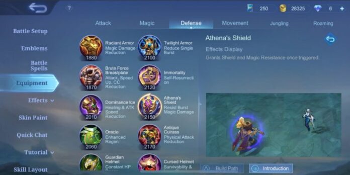 Athena Shield : Item Anti Magical Damage, Roamer Wajib Tahu!