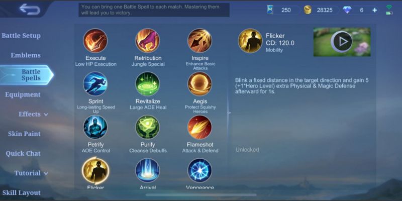 Penjelasan Lengkap Flicker ML, Tips dan Hero yang Cocok