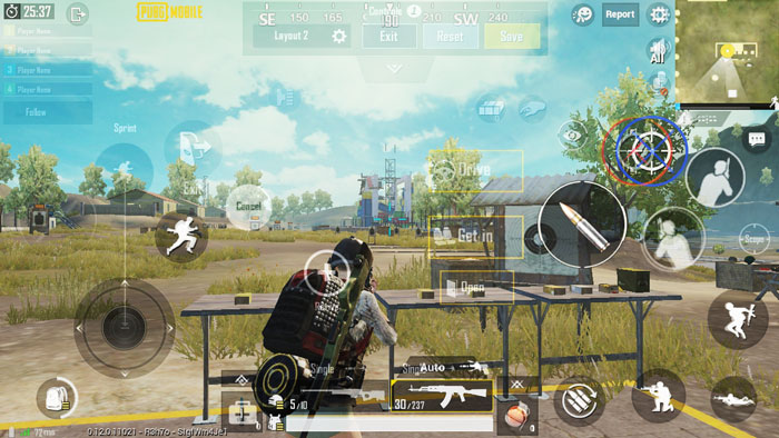 Kode Layout PUBG 4 Jari BTR Ryzen Paling GG!