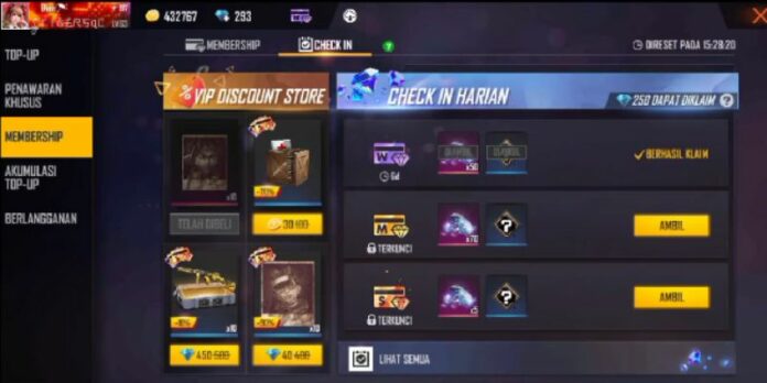 Nikmati Keuntungan Membership Free Fire Mingguan dan Bulanan di UniPin