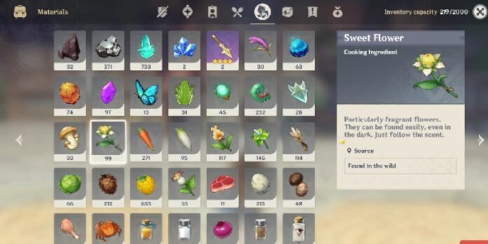 Ini Dia Lokasi Sweet Flower Genshin Impact