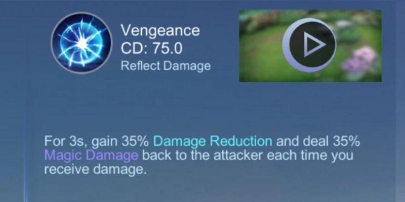 Spell OP, Vengeance Mobile Legends Bisa Buat Musuh Kalah Mental