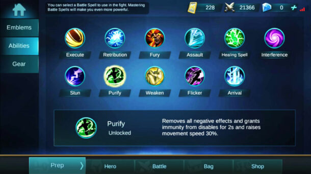Battle Spell ML: Apa Saja Jenisnya dan Bagaimana Kegunaannya?