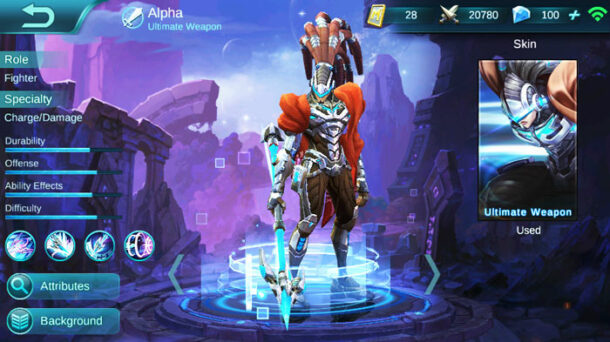 Alpha ML Bisa Kalah Sama Hero Apa dan Skill Pasifnya?