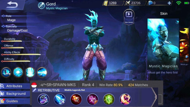 Hero Gord Mobile Legends Build Guide Tersakit