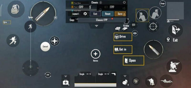 Inilah Layout PUBG 4 Jari dan Letak Tombol Settingnya