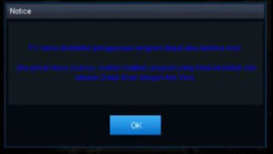 Solusi Cara Mengatasi DC Biru PB (Point Blank)